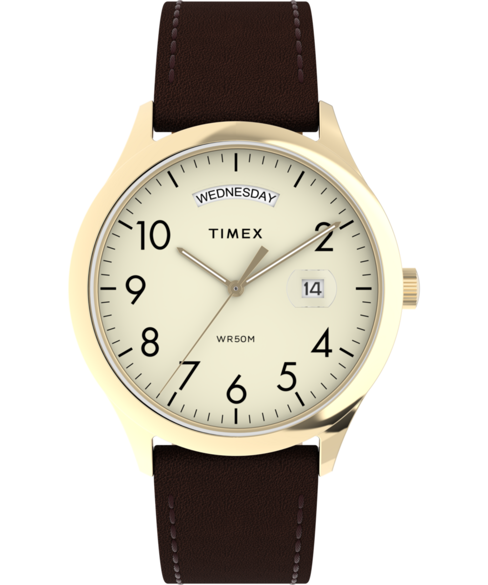 Modern Easy Reader 40mm Watch - Gold / Brown (TW2W68400)